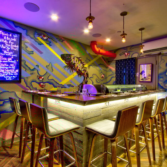 Sushi by Bou Omakase for Two with Unlimited Sake - Times Square | Virgin Experience Gifts