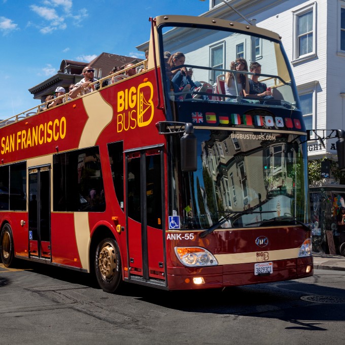 San Francisco Hop-On Hop-Off Big Bus Tour | Virgin Experience Gifts