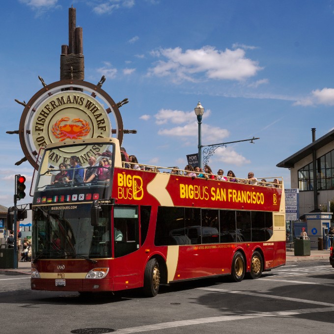 San Francisco Hop-On Hop-Off Big Bus Tour | Virgin Experience Gifts