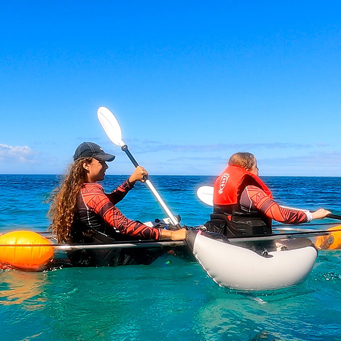 Guided Reef Tour in Clear Kayaks | Virgin Experience Gifts