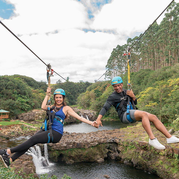 Umauma Falls Zipline Tour | Virgin Experience Gifts